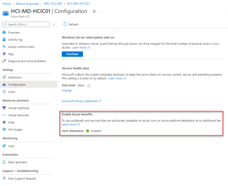 How To Enable Azure Benefits For Azure Stack Hci Virtual Machines