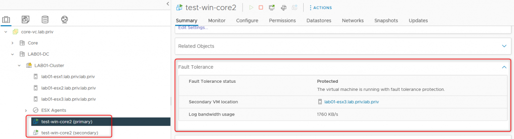 How to Set Up and Use vSphere Fault Tolerance